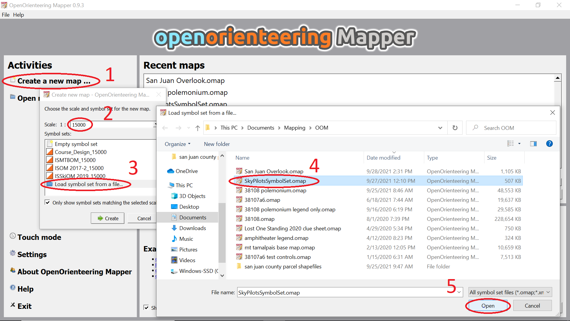 A Crash Course on Open Orienteering Mapper